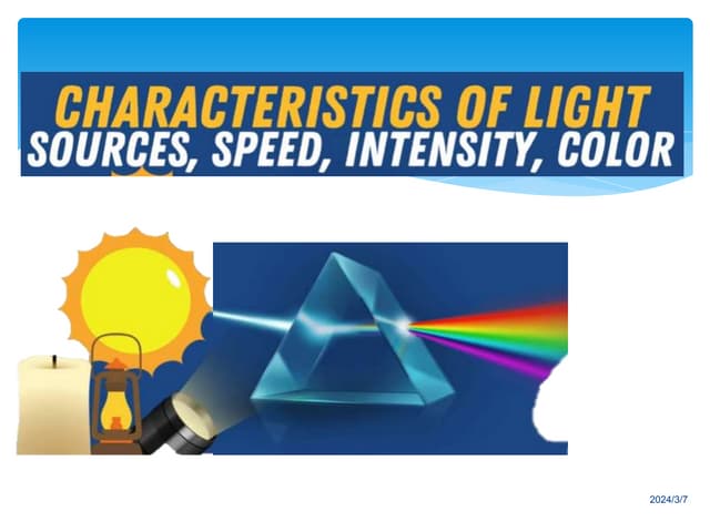 light grade 8 powerpoint presentation.pptx | Physics | Science