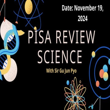 Science - Pisa Review - Nov. 22, 2024.pptx