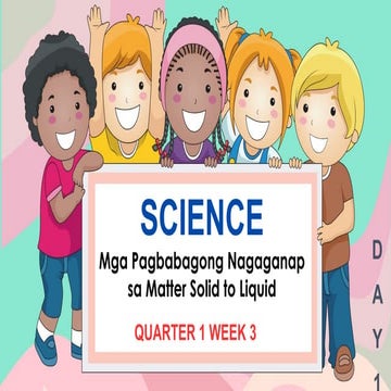 SCIENCE- SUMMATIVE TEST 4 FOR GRADE 3 LEARNERS IN DEPED | PPTX