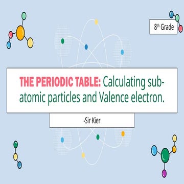 Valence Electrons Worksheet | DOC
