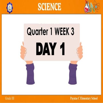 SCIENCE-WEEK-3-DAY1.pptx daily lesson in science | PPT