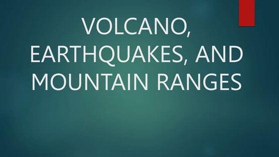 plate tectonic powerpoint presentations. | PPTX