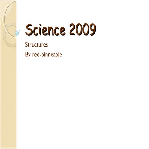 Science 2009.Ppt 2 | PPT