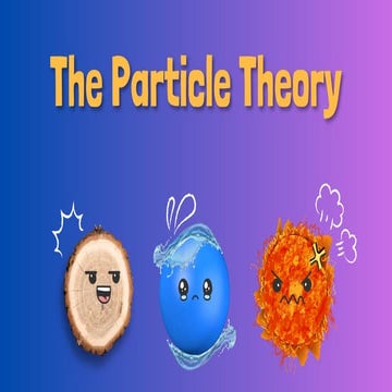 Particle Theory of Matter | PPT