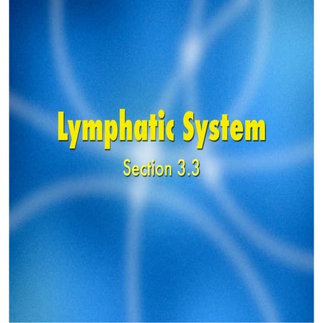 Lymphatic System | PDF