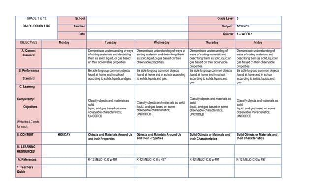 Q1_LE_Science 5_Lesson 1_Week 1.docx grade 5 | DOCX