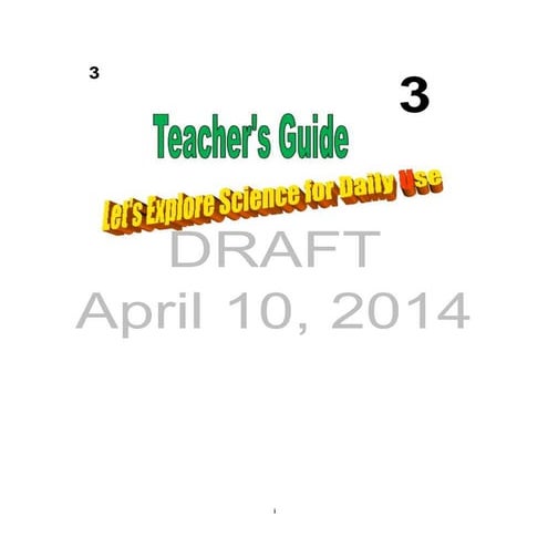 Science 3 tg draft 4.10.2014 yes | PDF
