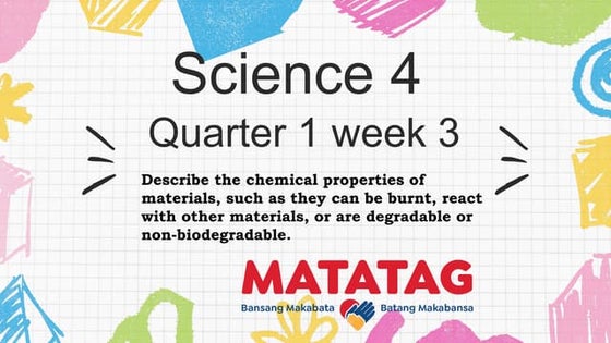 Science 5 Grade 5 1st Quarter Week 1 | PPTX