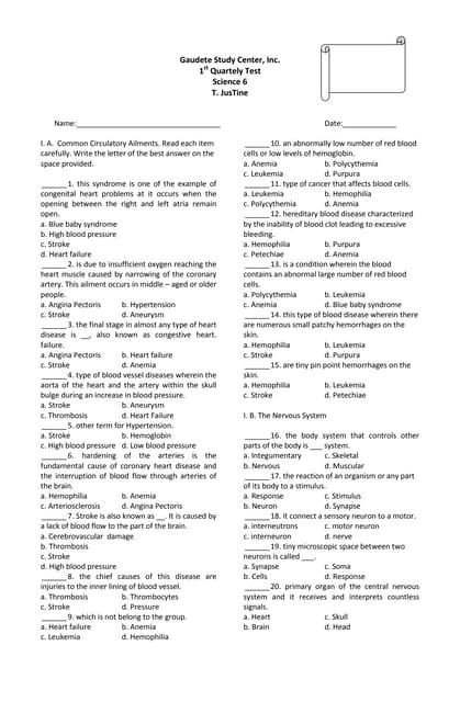 Science 10 First Quarter Module 1 Activity no 1. Find the Center | PPTX