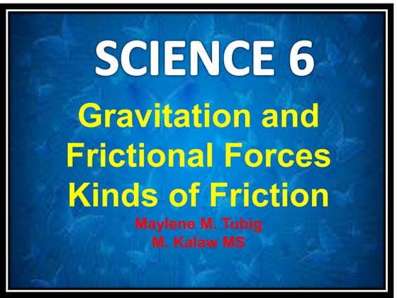 class 8, chapter -12 friction | PPT