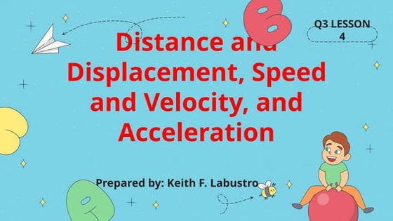 Objects in motion - 01 Distance and displacement | PPT