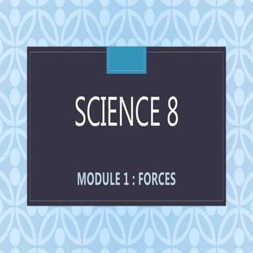 SCIENCE 8.pptx | Physics | Science