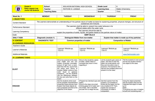 Q1_LE_Science 5_Lesson 1_Week 1.docx grade 5 | DOCX