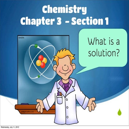 Chemistry 3.1 | PDF