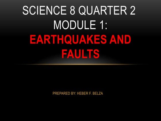 Quiz #1- Faults.pptxvsAVDJVahVDVDVDHVDWH | PPTX | Geology | Science