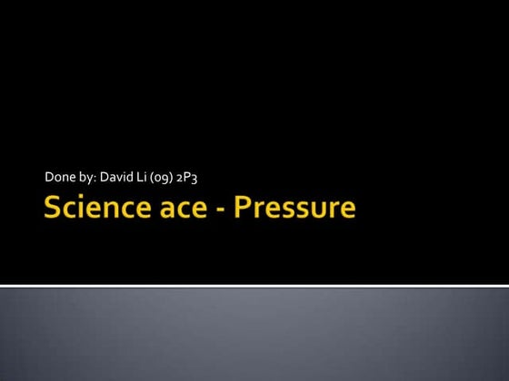 Uses of Air Pressure in Daily Life | PPTX | Physics | Science