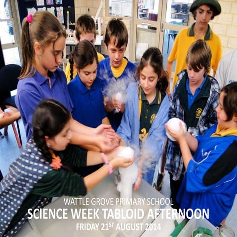 Science Activity Afternoon - Science Week 2014 | PPT