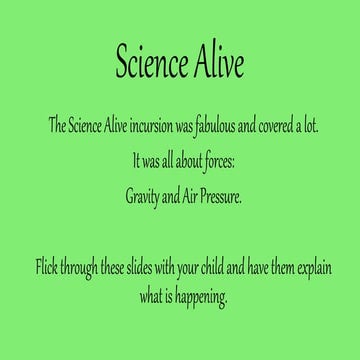 Science alive | PPTX | Physics | Science