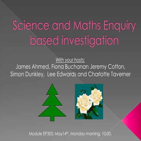 SCIENCE AND MATHS - AN OVERVIEW | PPT