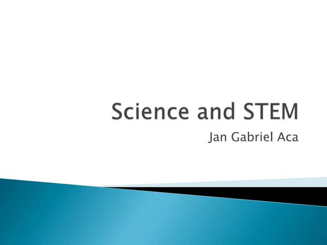 power point on "Science in day to day life" | PPTX