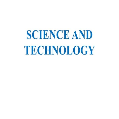 Science and technology | PPTX | Computing | Technology & Computing