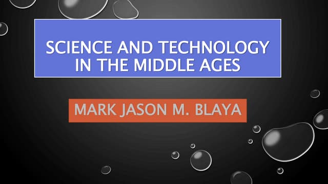 The Advance of science and technology during renaissance | PPTX