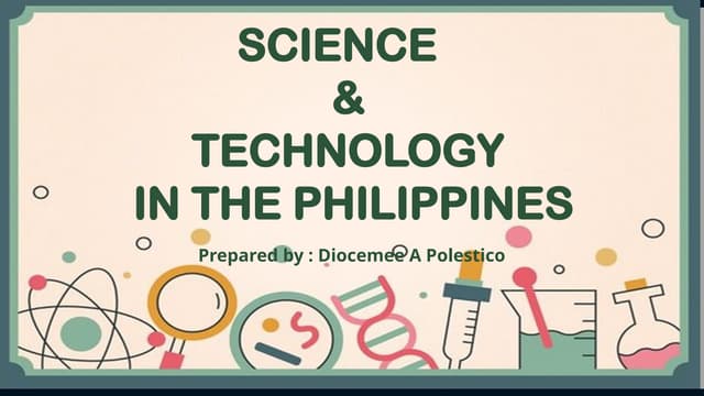 Science and Technology during Post Colonial Regime | PPT