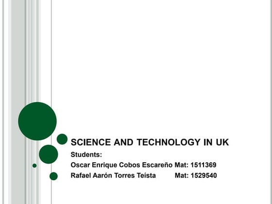 Ch. 14 Sec. 3 Science & Technology | PPT