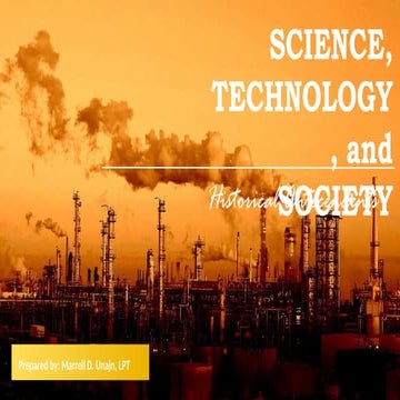 Science and Technology-Historical Antecedents | PPTX