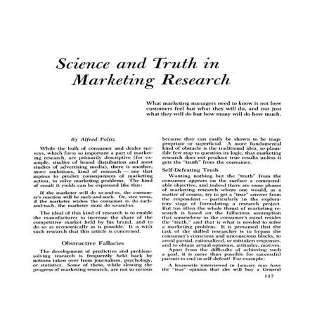 Science+and+truth+in+marketing+research | PDF