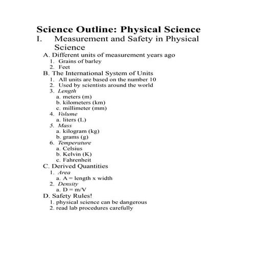 Science ch. 1 sec. 4 outline | PDF