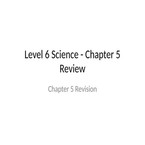 Science_Chapter_5_Review. Microorganisms presentation | PPTX
