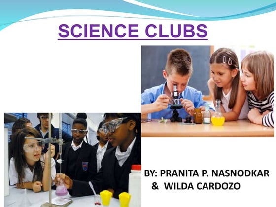 Science club in schools | PPT