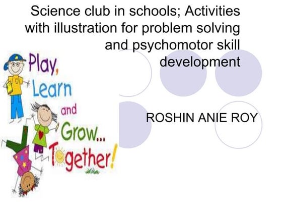 Science club | PPT | Secondary Education | Education