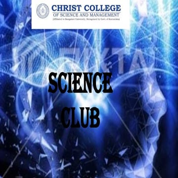 about science club activities hands on experience | PPTX | Space and ...