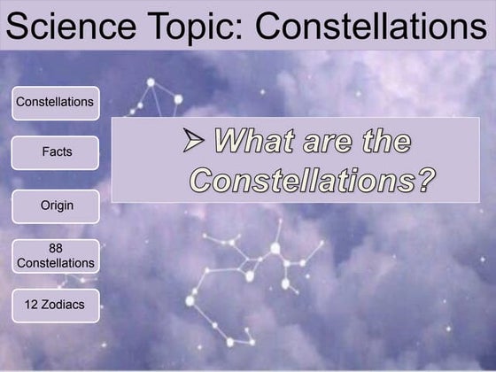 Constellations | PPTX