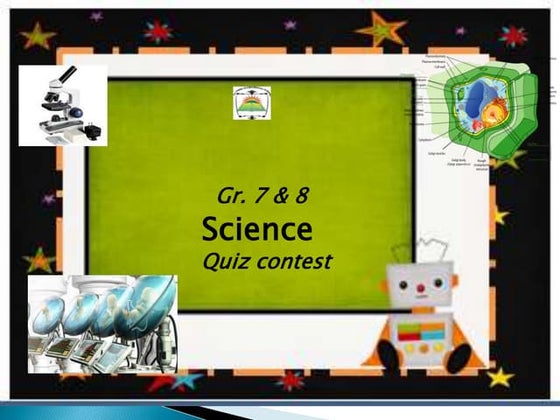 Vanda International Science Competition Primary Grade 3 | PDF ...