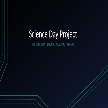 Science Day Project - Scientist/ Innovator | PPTX