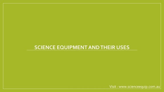 Laboratory apparatus. final copy ppt | PPT