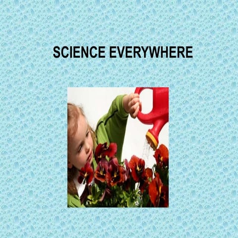 Science everywhere | PPTX