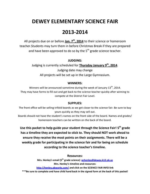 Science Fair Project Paper, | DOC