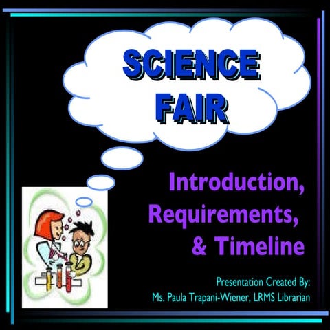 Science Fair Overview | PPT
