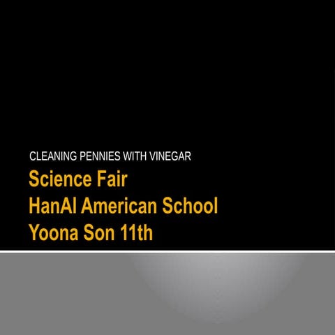 Andrew o'leary science fair backboard | PPTX