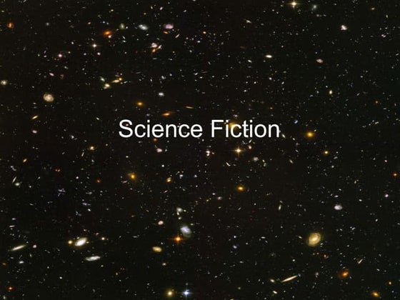 A brief history of the science fiction genre | DOCX