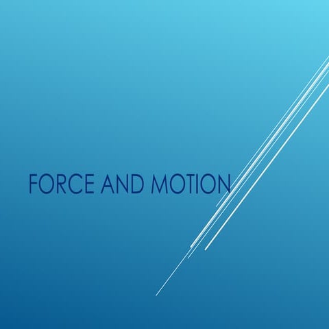 Force powerpoint | PPTX