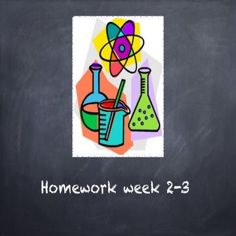 Science homework 1 | PPT