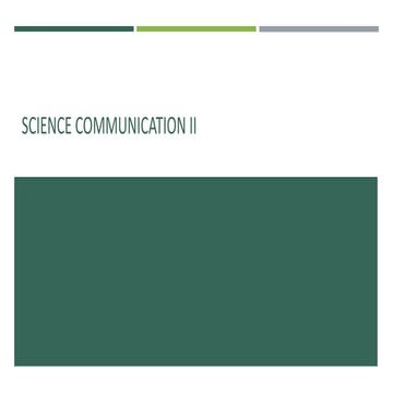 Science interpretation | PPT