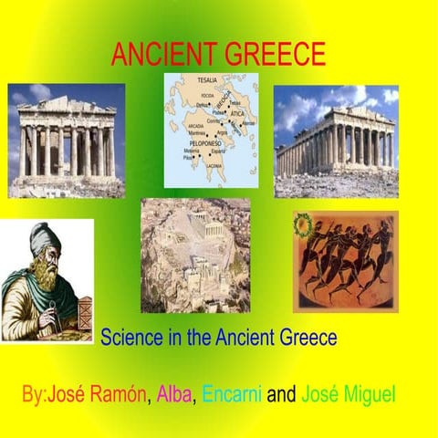 Science in the Ancient Greece | PPT
