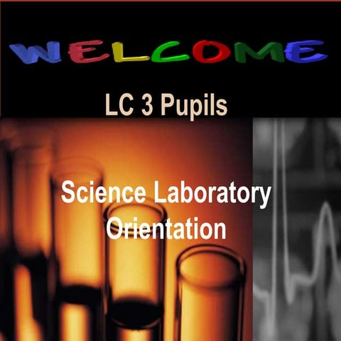 Science lab.orientation | PPTX
