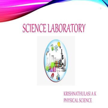 Science laboratory in education | PPTX